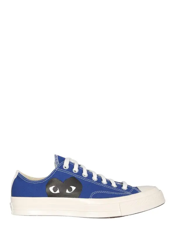 COMME DES GARCONS PLAY CONVERSE Chuck 70 Low Sneaker - Blue