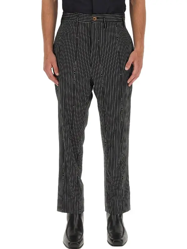 VIVIENNE WESTWOOD Cruise Cropped Pants - Black