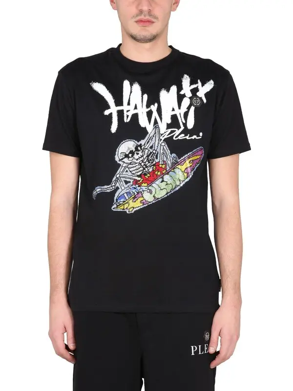 Philipp Plein Crewneck T-shirt - Black