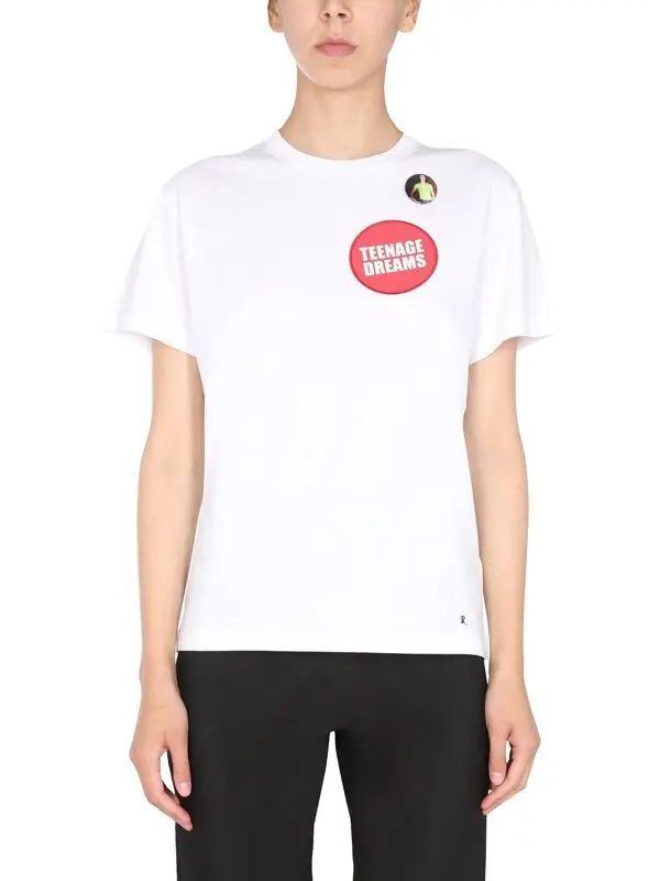 Raf Simons Crew Neck T-shirt - White