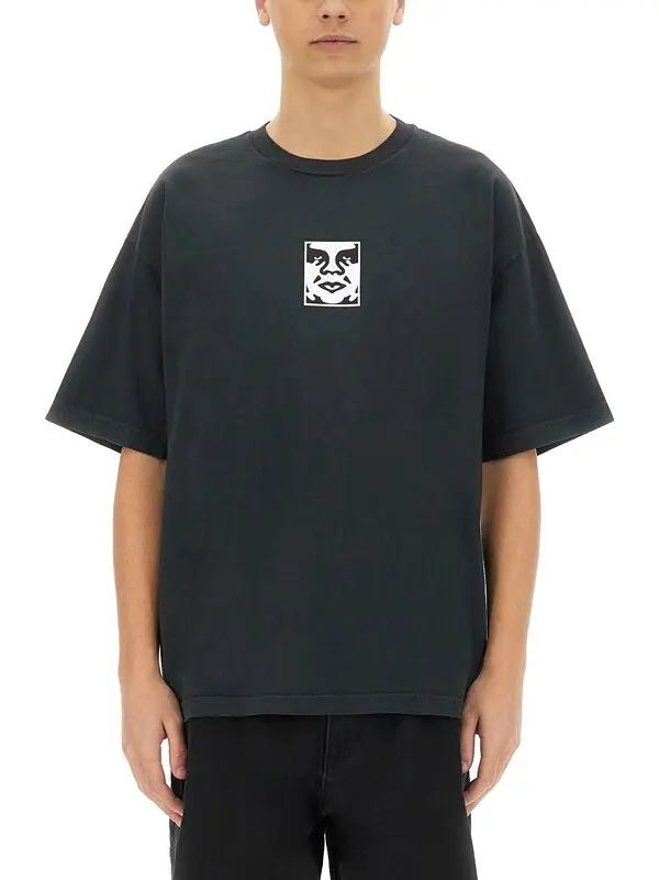 Obey Icon Face" T-shirt - Black