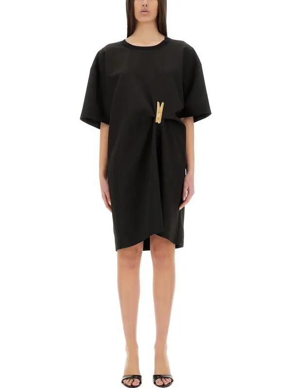 Moschino Oversized Urban Dress - Black