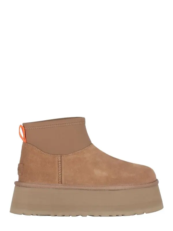 UGG Classic Mini Dipper Platform Boots - Beige
