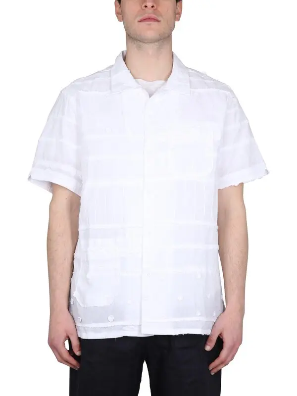 Engineered Garments Shirt With Embroidery - White