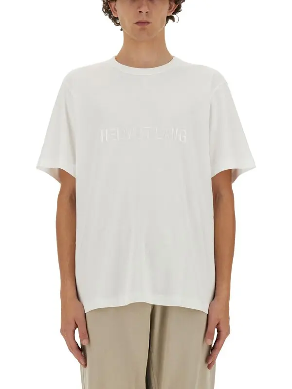 Helmut Lang T-shirt With Logo - White