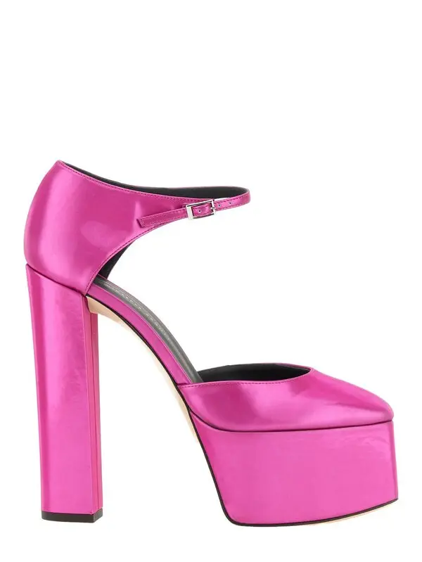 GIUSEPPE ZANOTTI Platform Sandals - Fuchsia