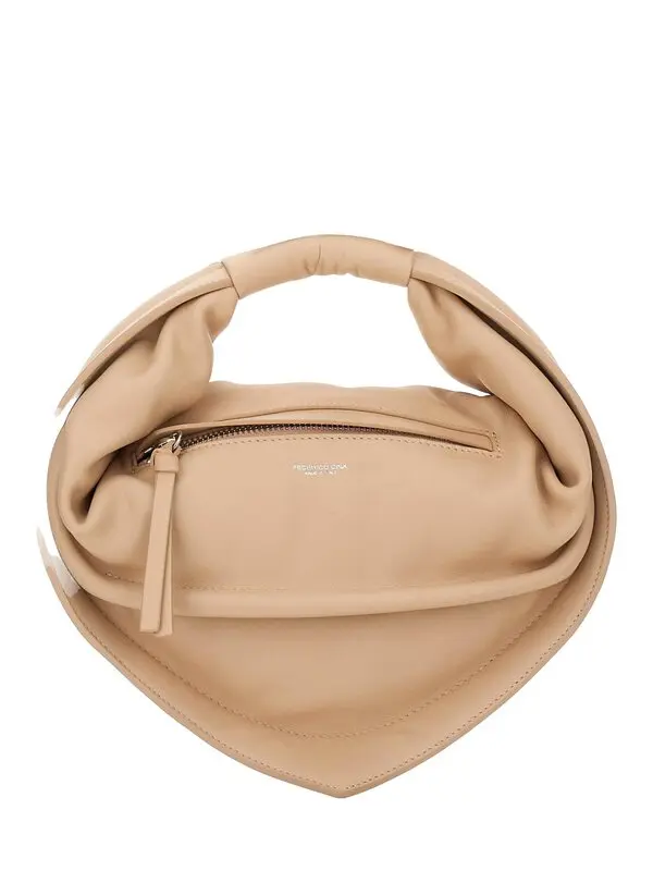FEDERICO CINA Midi Cupcake Bag - Nude