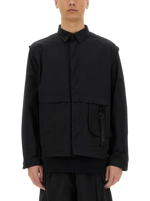 Alpha Industries Utility" Overshirt - Black