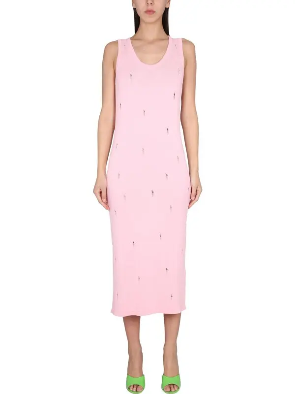 BARROW Viscose Dress - Pink