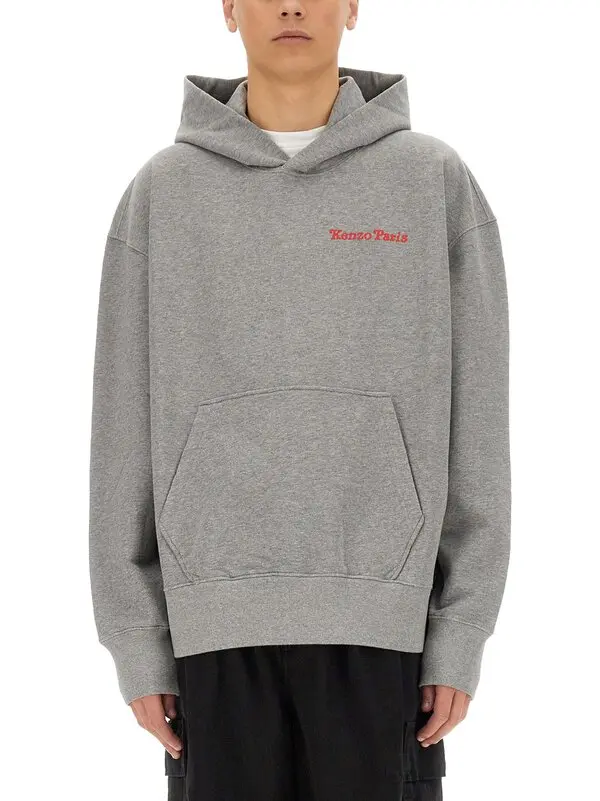 Kenzo Hooded Sweatshirt - Grey