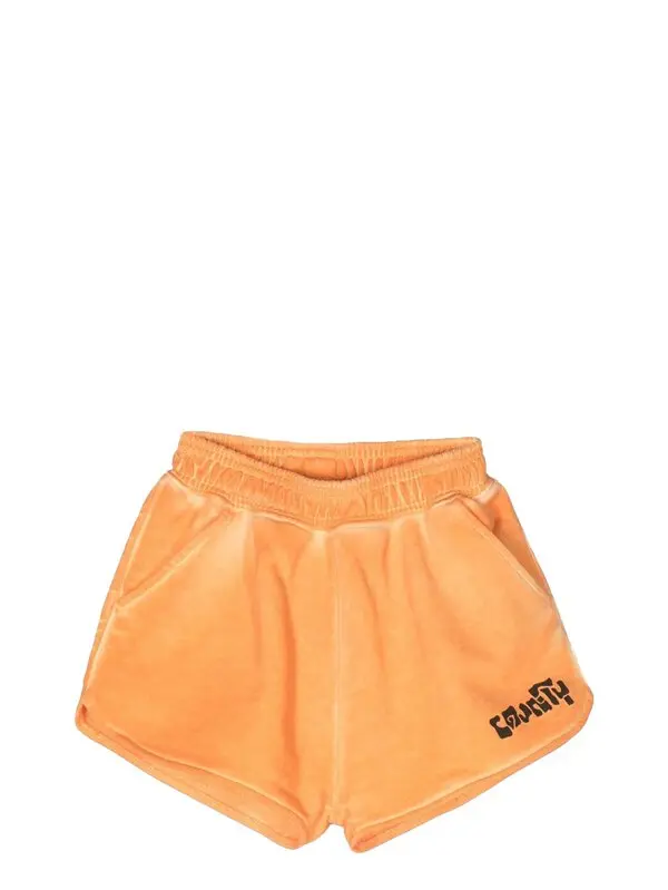 MARCELO BURLON COUNTY OF MILAN Sweatshorts - Orange