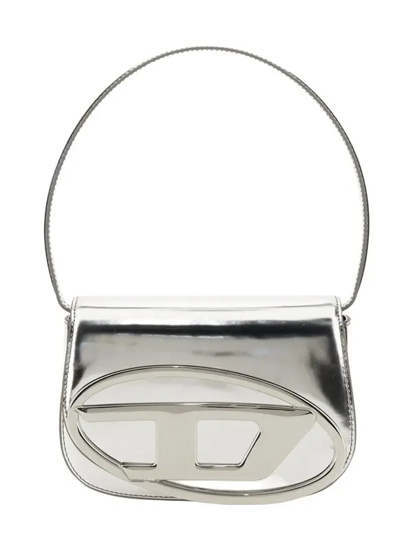 DIESEL® 1dr Shoulder Bag - Silver