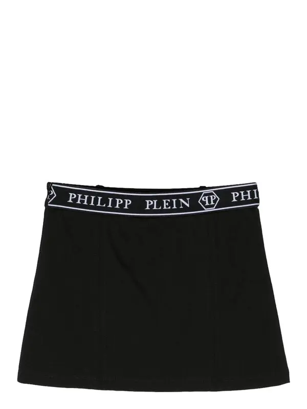 Philipp Plein Mini Skirt - Black