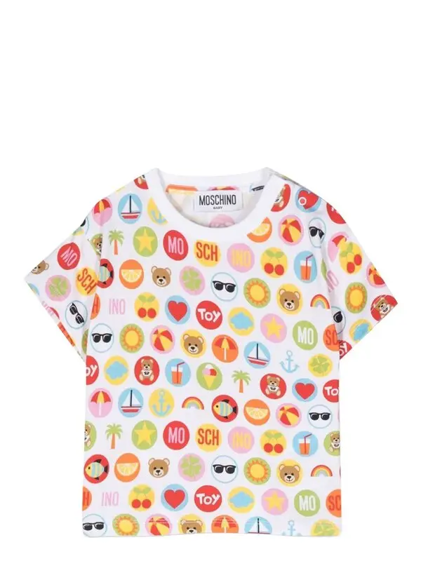 Moschino Printed T-shirt - Multicolour
