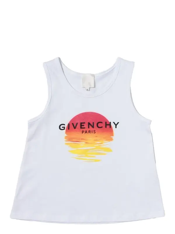Givenchy Top With Logo Print - White
