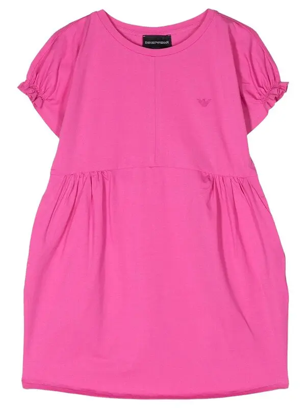 Emporio Armani Short-sleeved Dress - Fuchsia