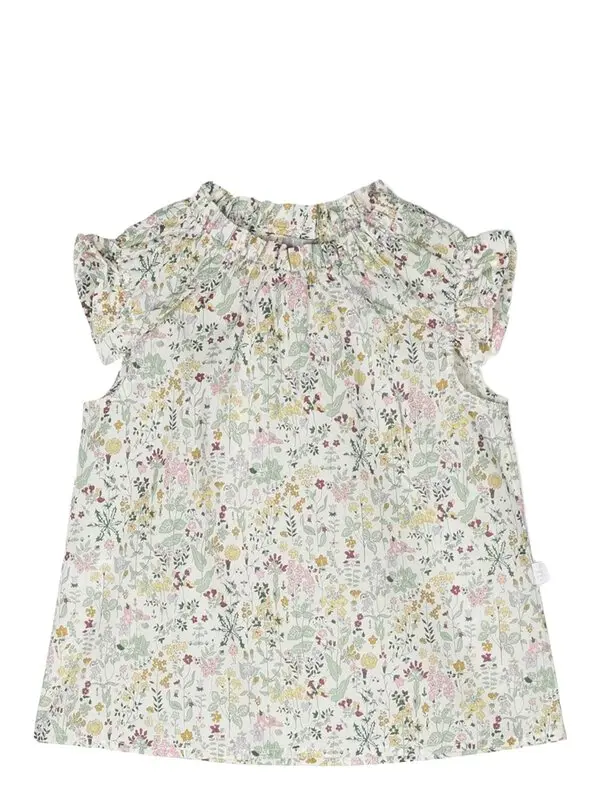 IL GUFO Short-sleeved Blouse - Multicolour