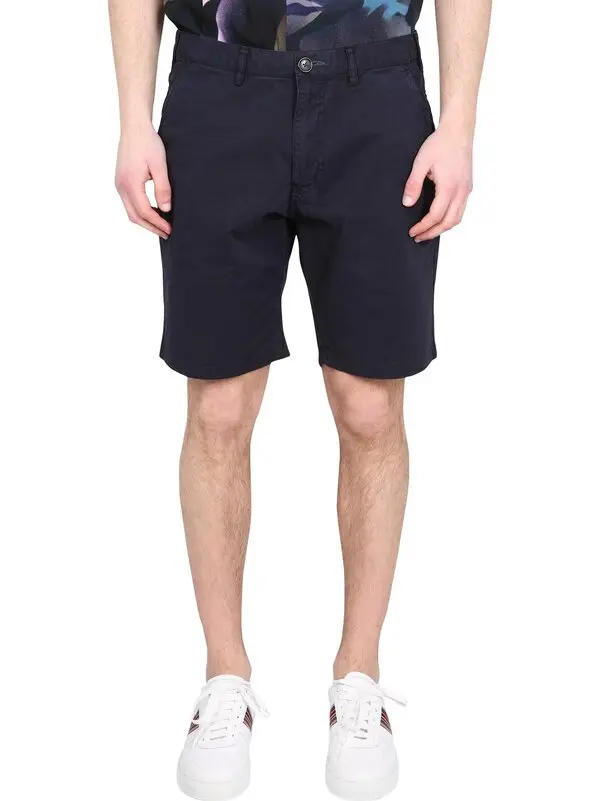 Paul Smith Zebra Bermuda - Blue