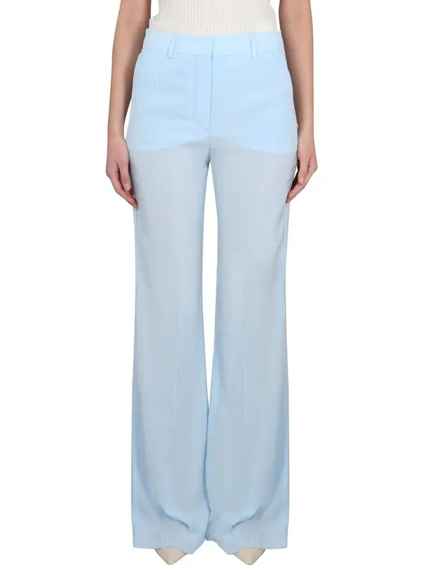Max Mara Wide Leg Trousers - Azure