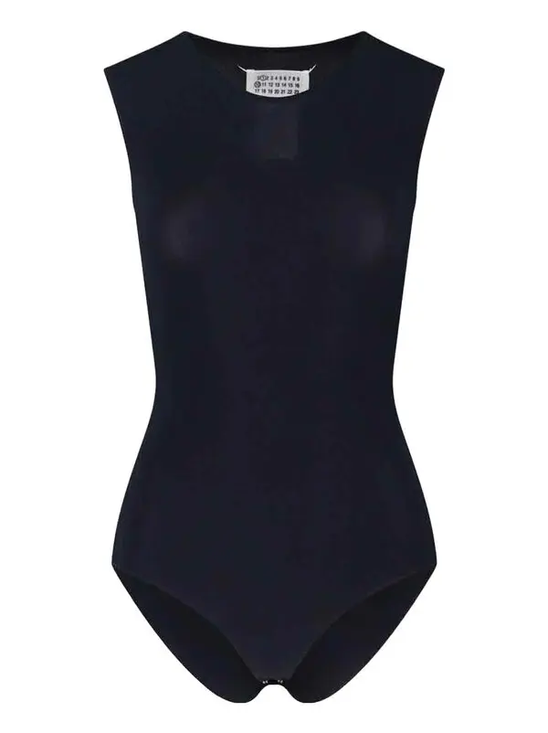 MAISON MARGIELA Stretch Bodysuit - Black