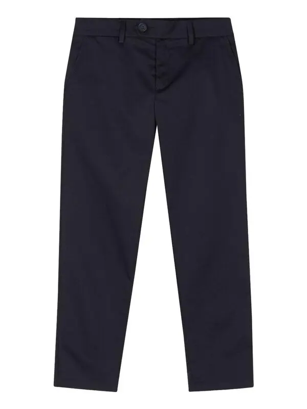 FAY Straight Leg Trousers - Blue