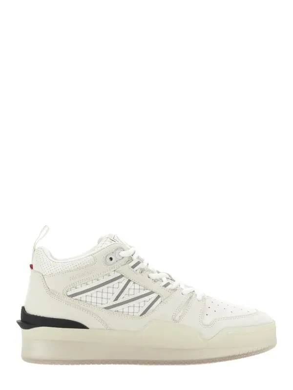 Moncler High-top Pivot Sneakers - White