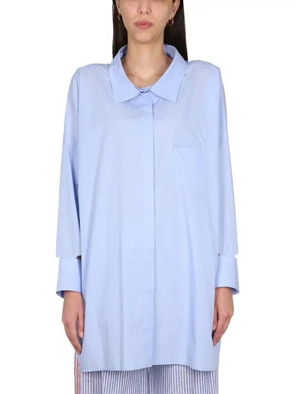 MAISON JEJIA Antoine Shirt - Azure