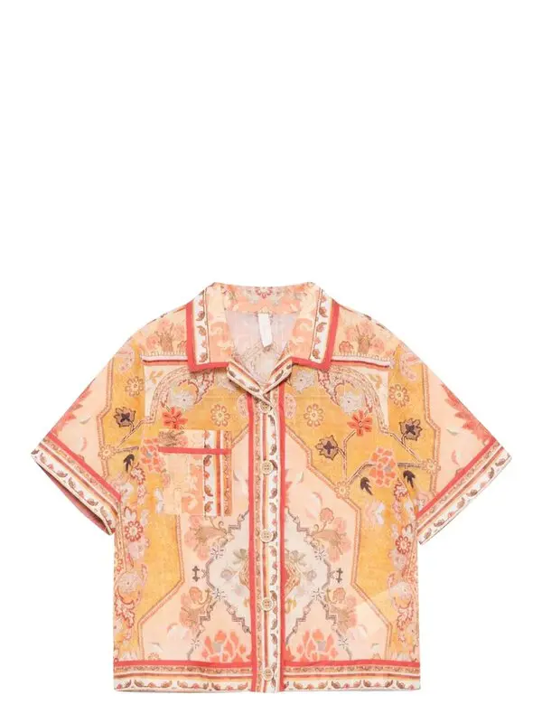 Zimmermann Wylie Pocket Shirt - Multicolour