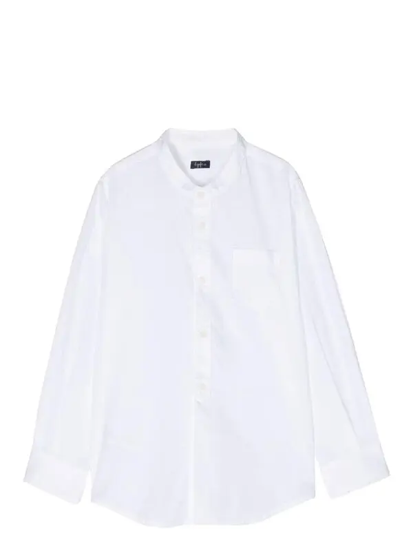 IL GUFO Long Sleeve Shirt - White