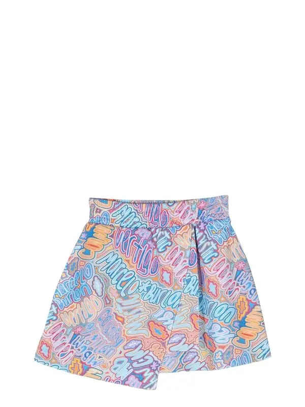 MARCELO BURLON COUNTY OF MILAN Paneled Sweatskirt - Multicolour