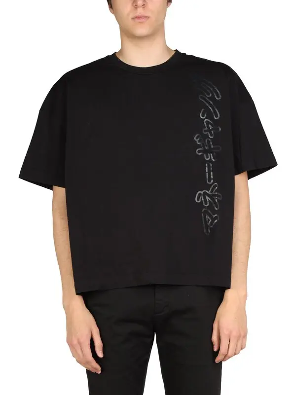 TATRAS X SFERA EBBASTA Oversized Fit T-shirt - Black