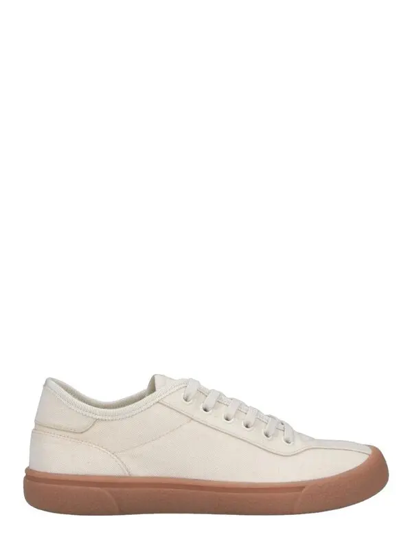 THE ROW Canvas Sneakers - Cream