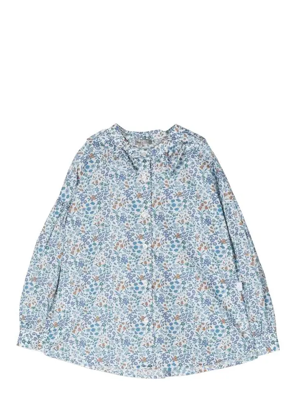 IL GUFO Long Sleeve Shirt - Azure