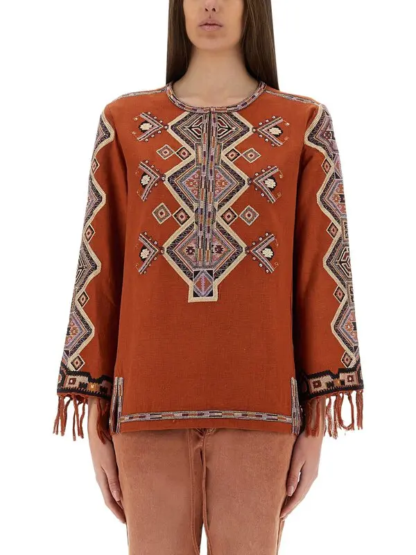 Isabel Marant Zelda Blouse - Multicolour