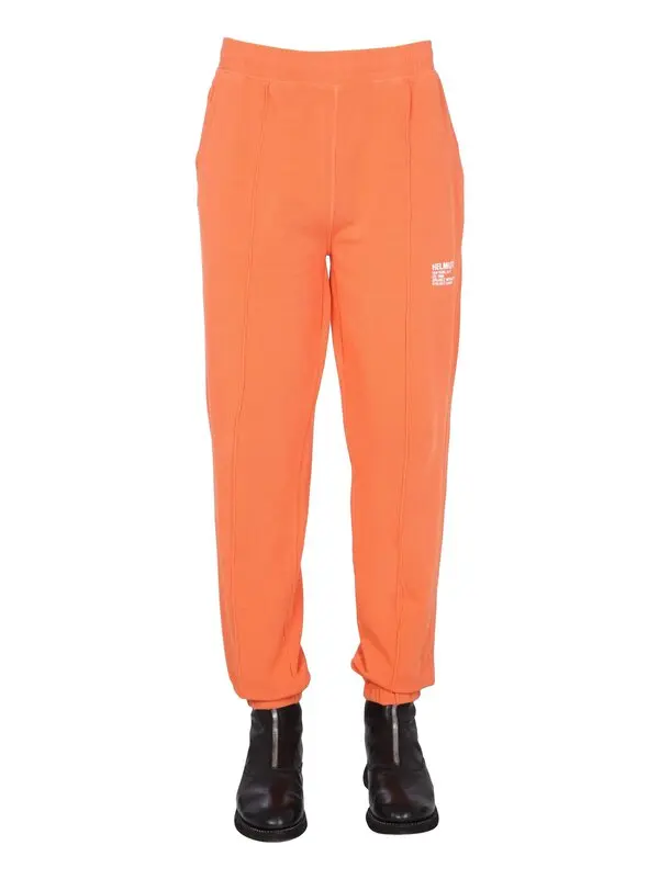 Helmut Lang Knitted Jogging Pants - Orange