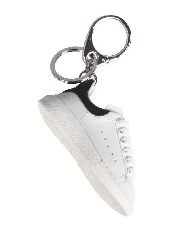 Alexander McQueen Oversize Sneaker Keyring - White