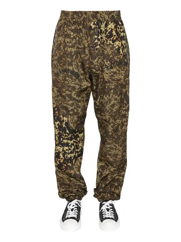 Givenchy Printed Trousers - Green