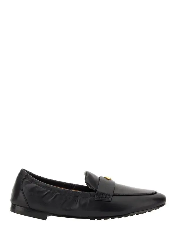 Tory Burch Moccasin Ballerina - Black