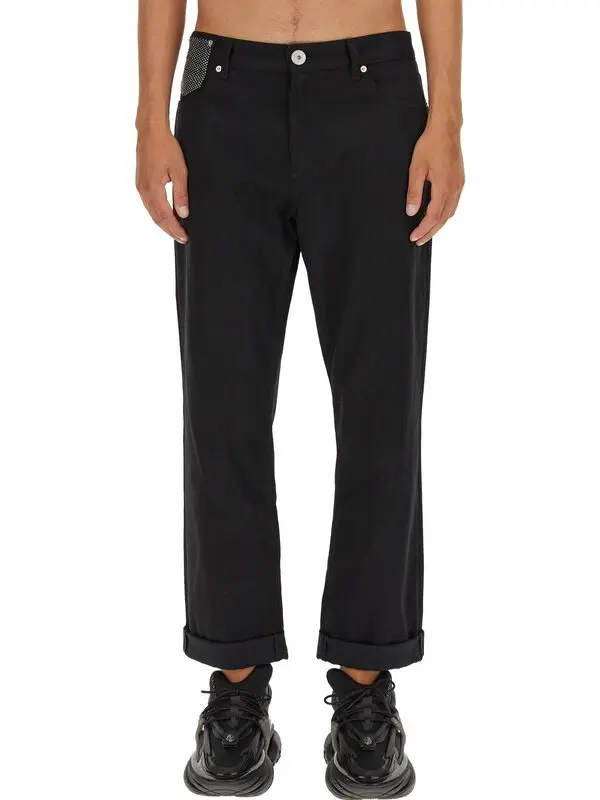 Balmain Regular Fit Jeans - Black