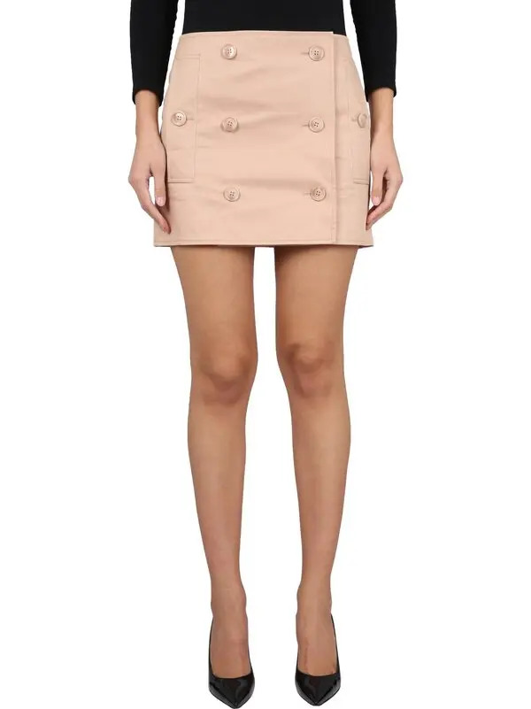 Burberry Mini Skirt - Beige