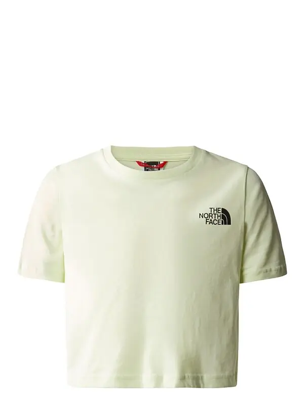 The North Face Crop Simple Dome Tee - Green