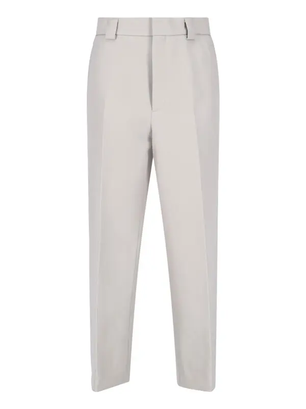 Fear Of God Wide Tailored Trousers - Gray