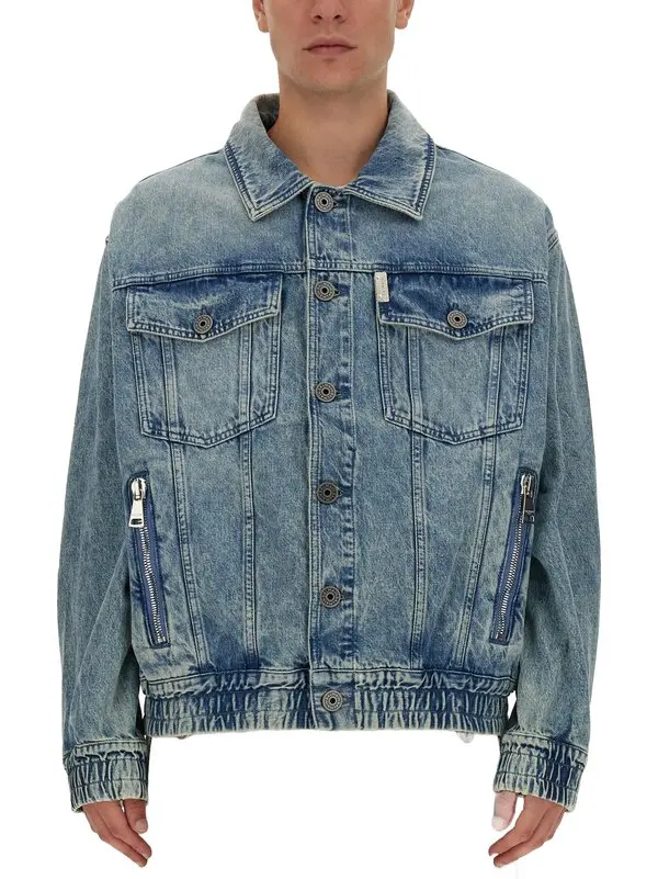 Balmain Denim Jacket - Blue