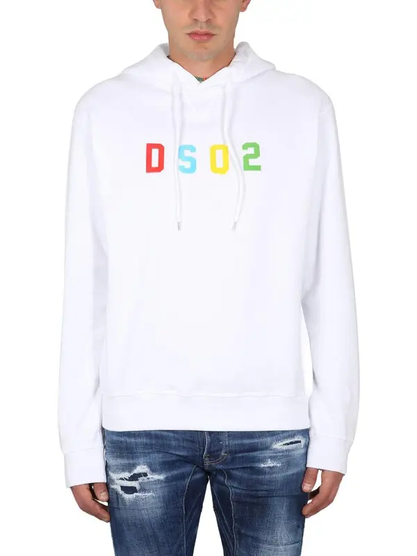 Dsquared2 Sweatshirt With Logo - White