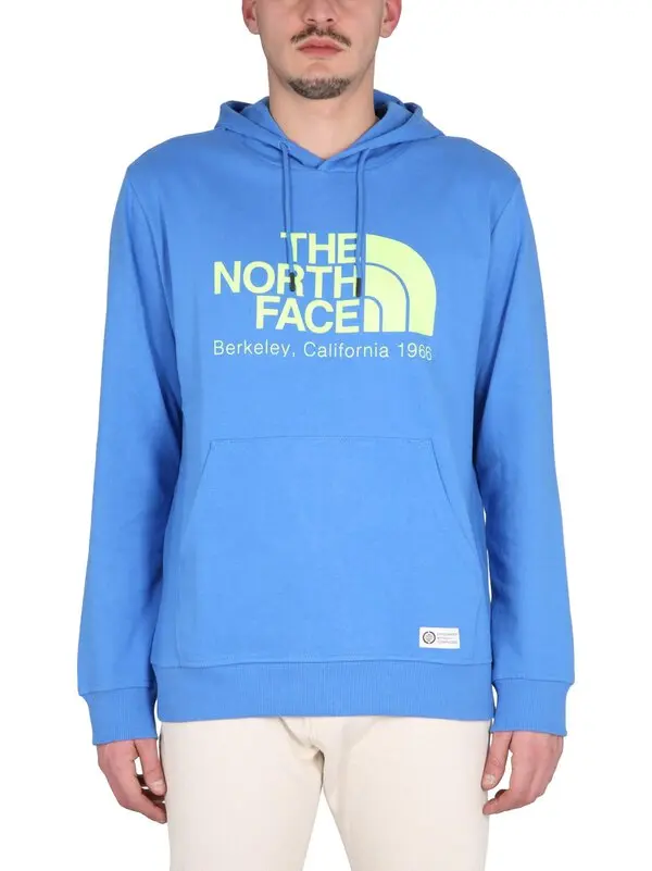The North Face Logo Embroidered Sweatshirt - Blue