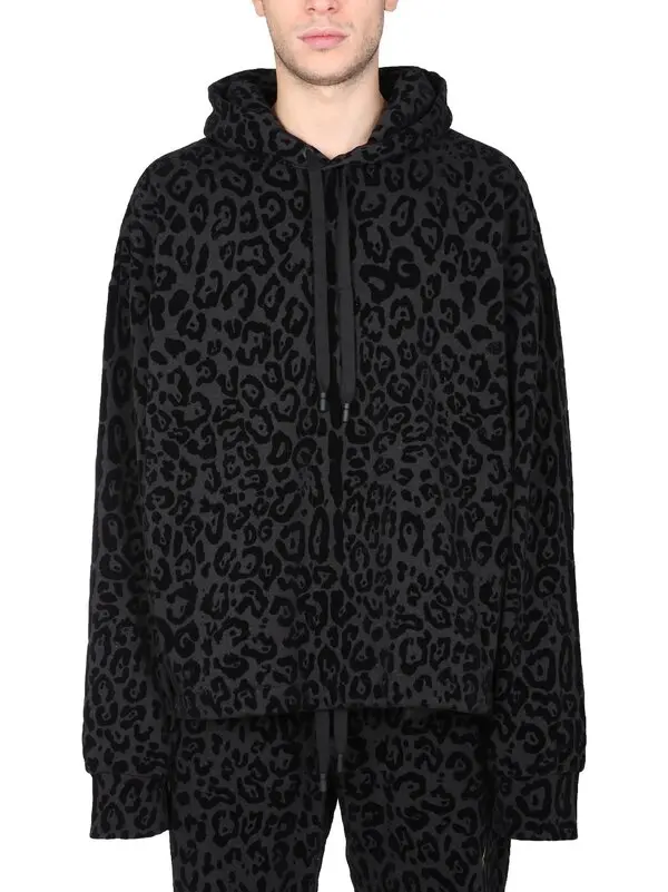 Dolce & Gabbana Leopard Print Sweatshirt - Animalier
