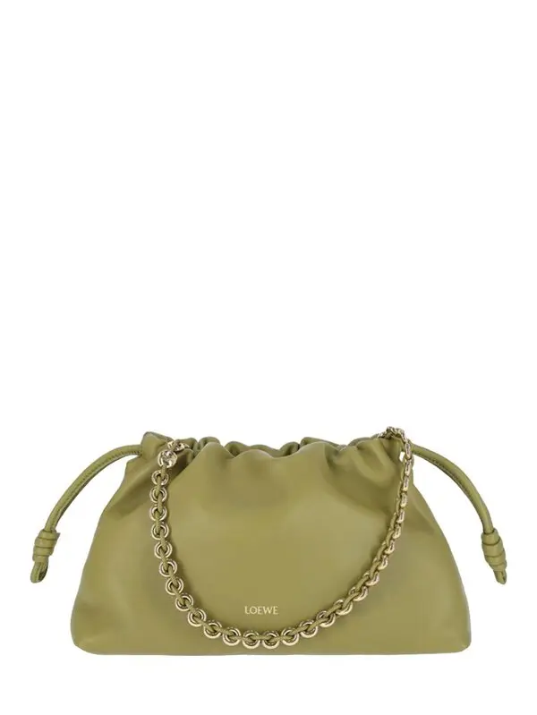 Loewe Medium Flamenco Purse - Green