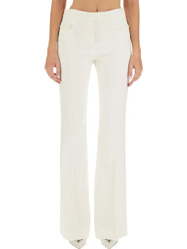TOM FORD Barathea Flare Pants - White