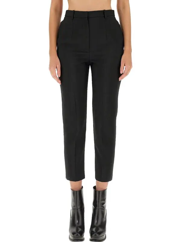 Alexander McQueen Cigarette Pants - Black
