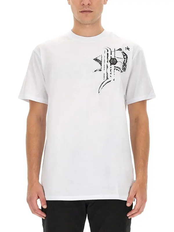 Philipp Plein T-shirt With Logo - White